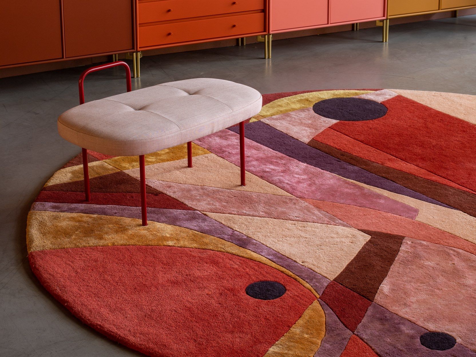 DAHLIA rug By Volver design Dagny Thurmann-Moe, Ksenia Stanishevski
