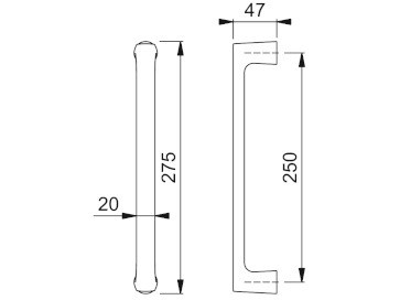 DALLAS | Pull handle By HOPPE