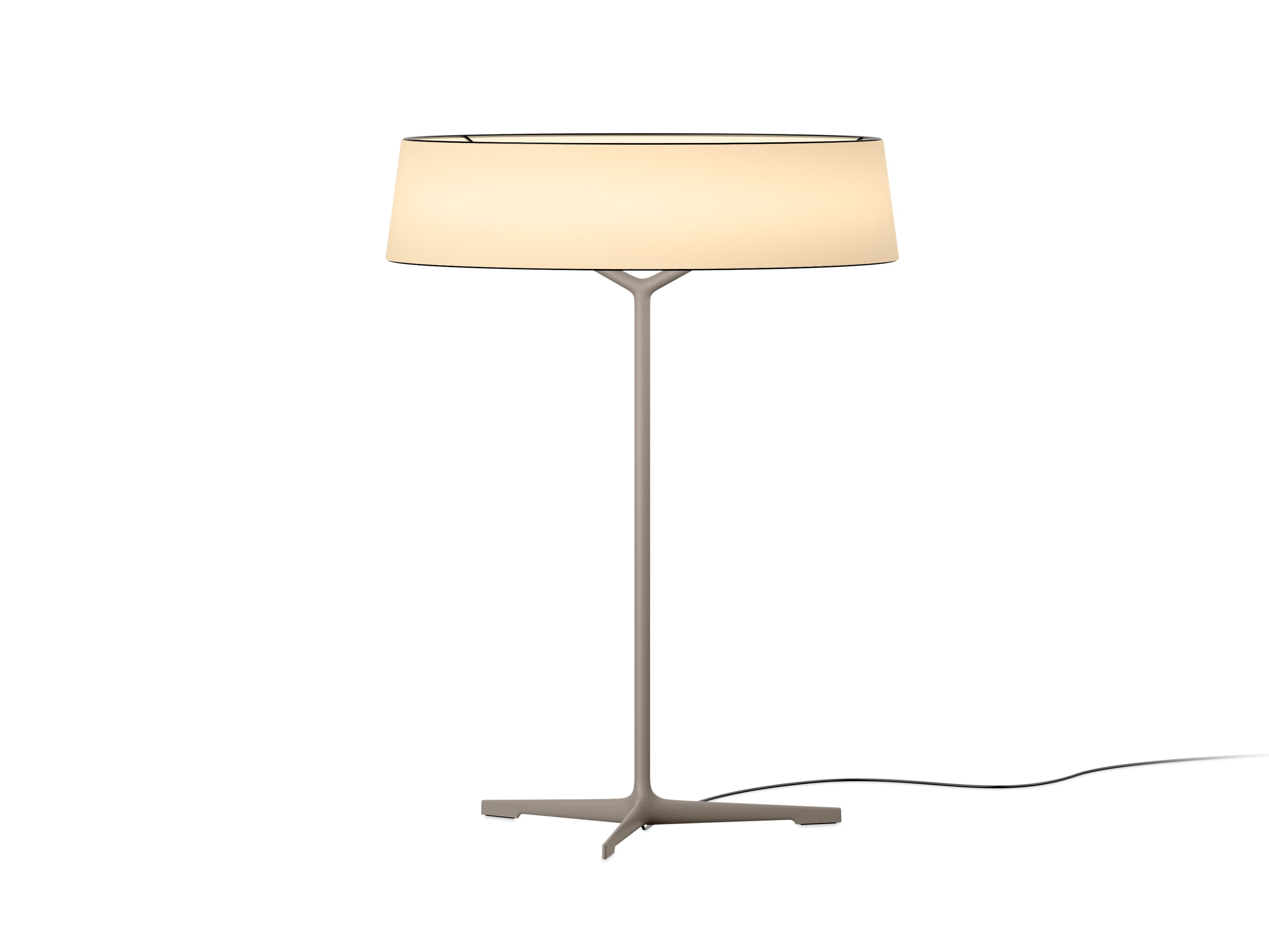 DAMA Lampada da tavolo a LED in metallo e carta By Vibia | design ...