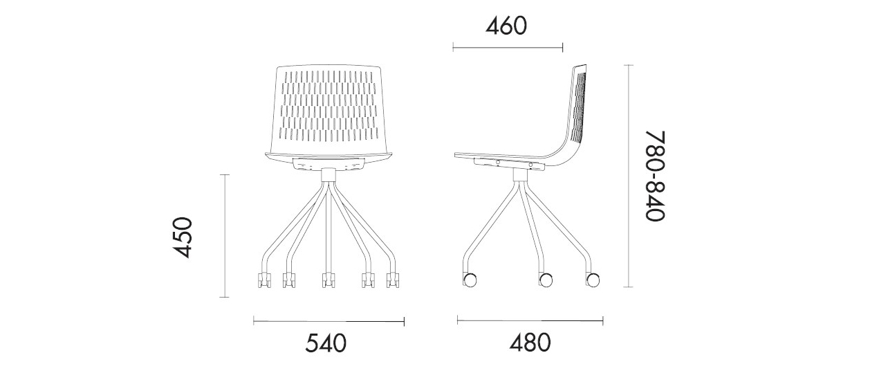 DASH CHAIR | Office chair Dash Chair Collection By grado design design ...