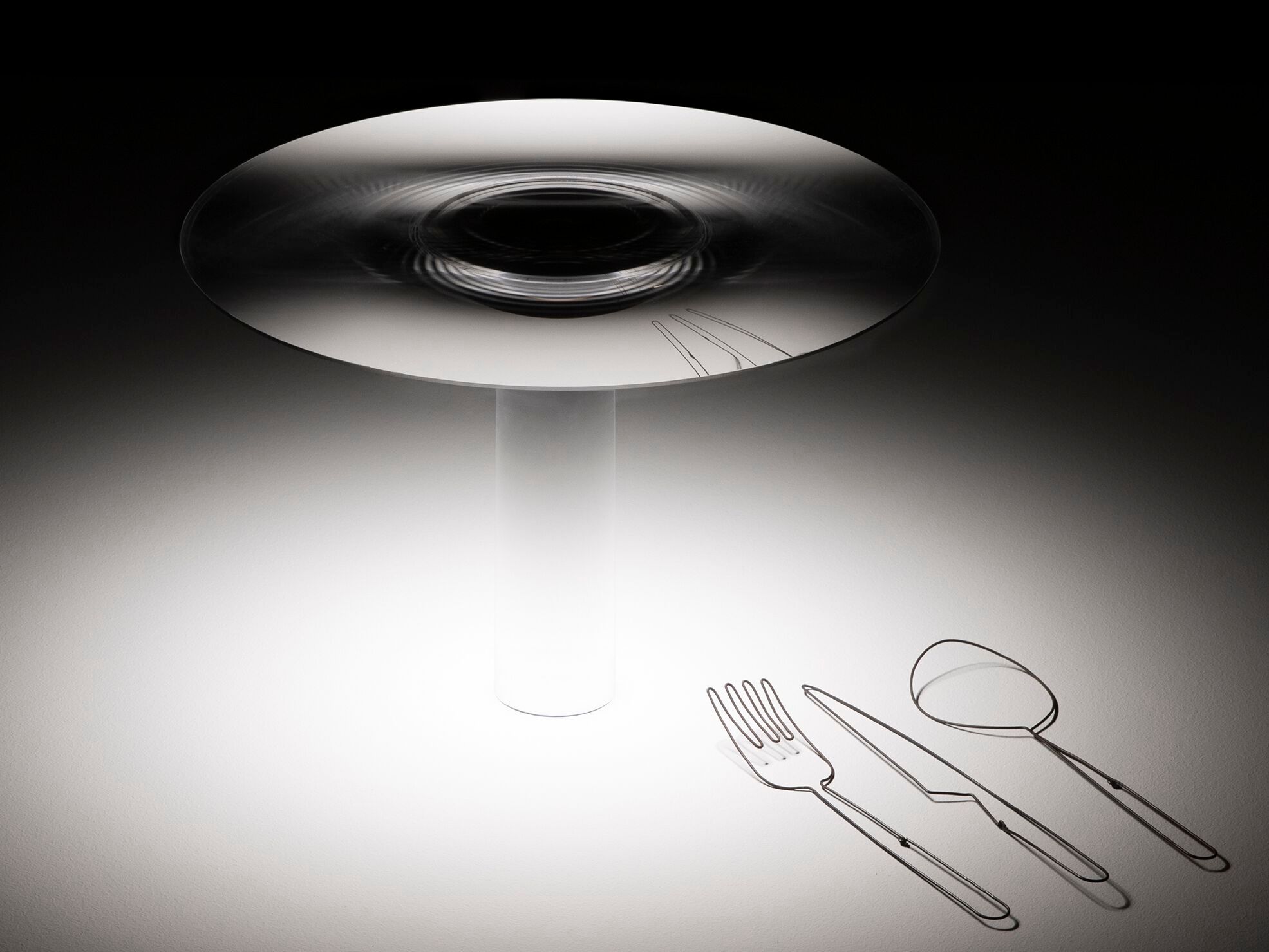 VIS A VIS Table lamp By Davide Groppi