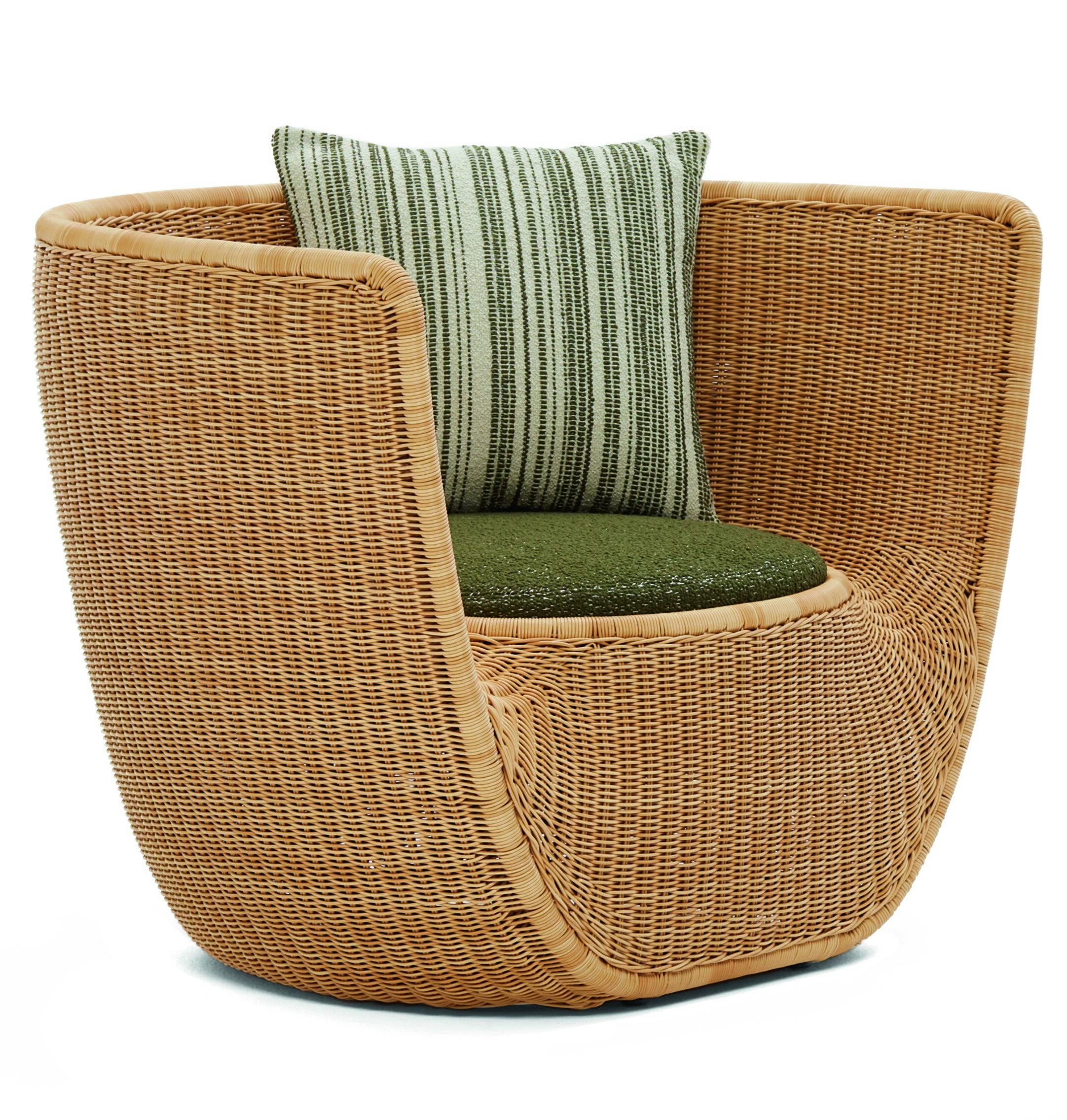 AFTERNOONS Garden armchair By DE PADOVA