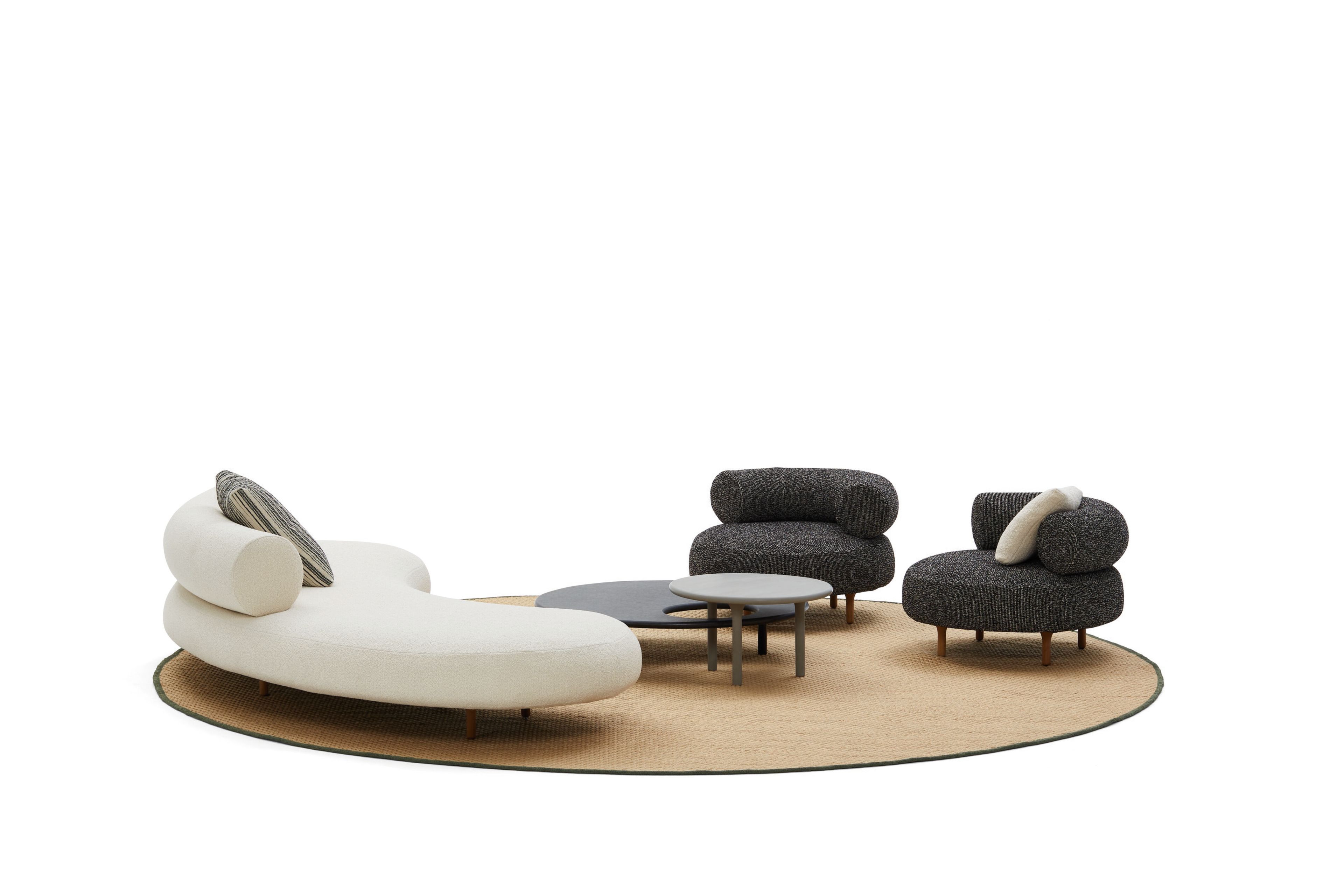 HONORÉ OUTDOOR Garden sofa By De Padova | design Elisa Ossino