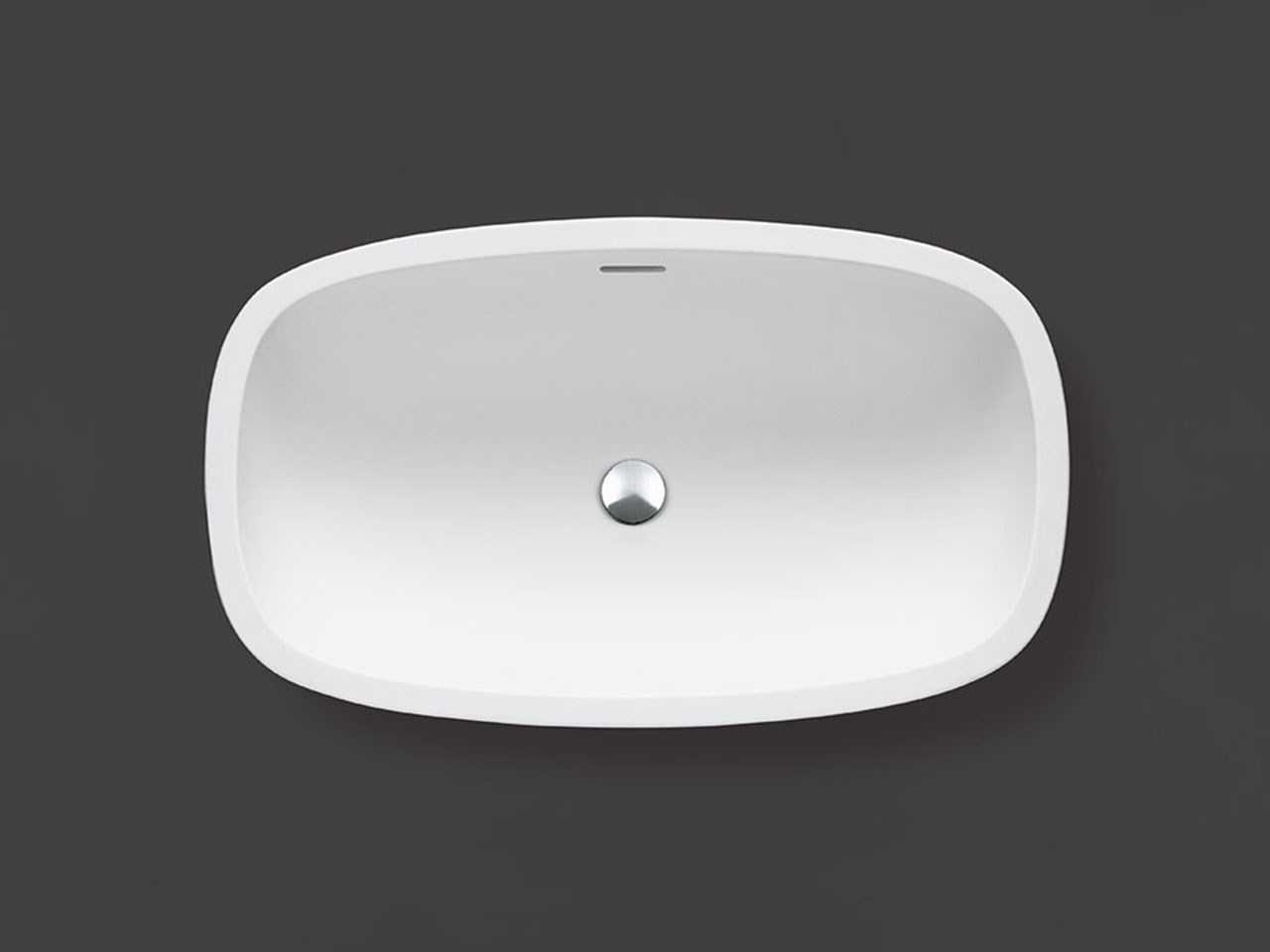 Lavabo da appoggio in Cristalplant® DEEP - Agape - Edilportale