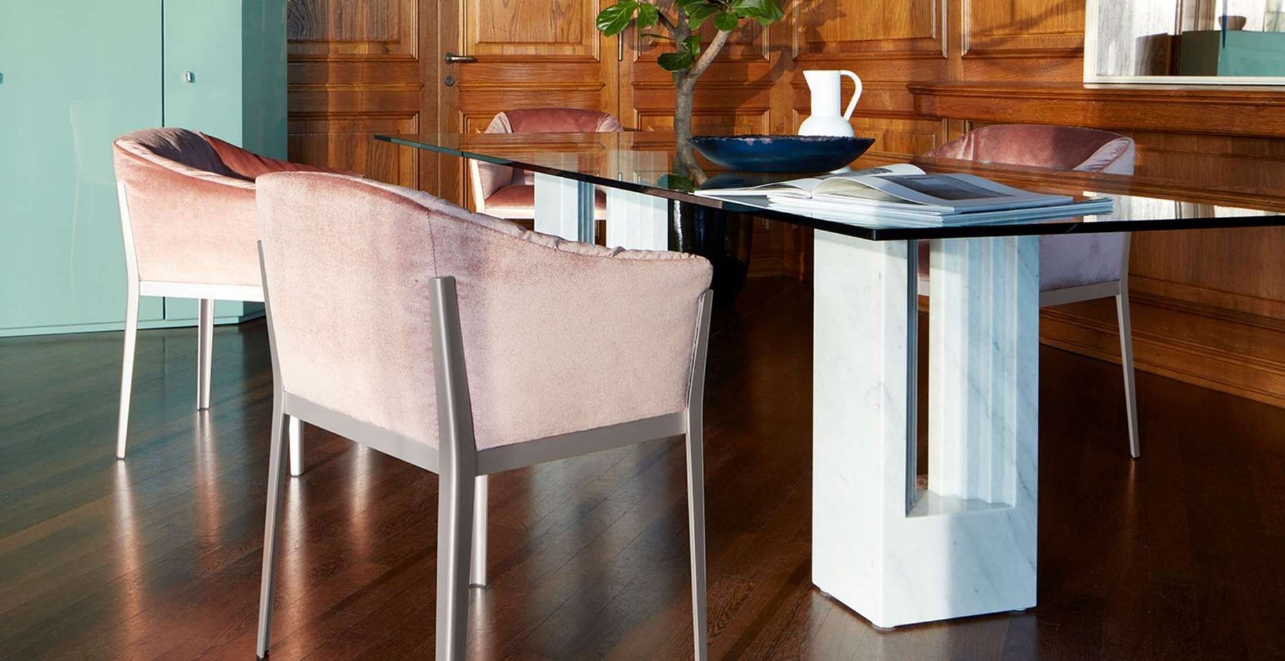 DELFI Table By Cassina | design Marcel Breuer