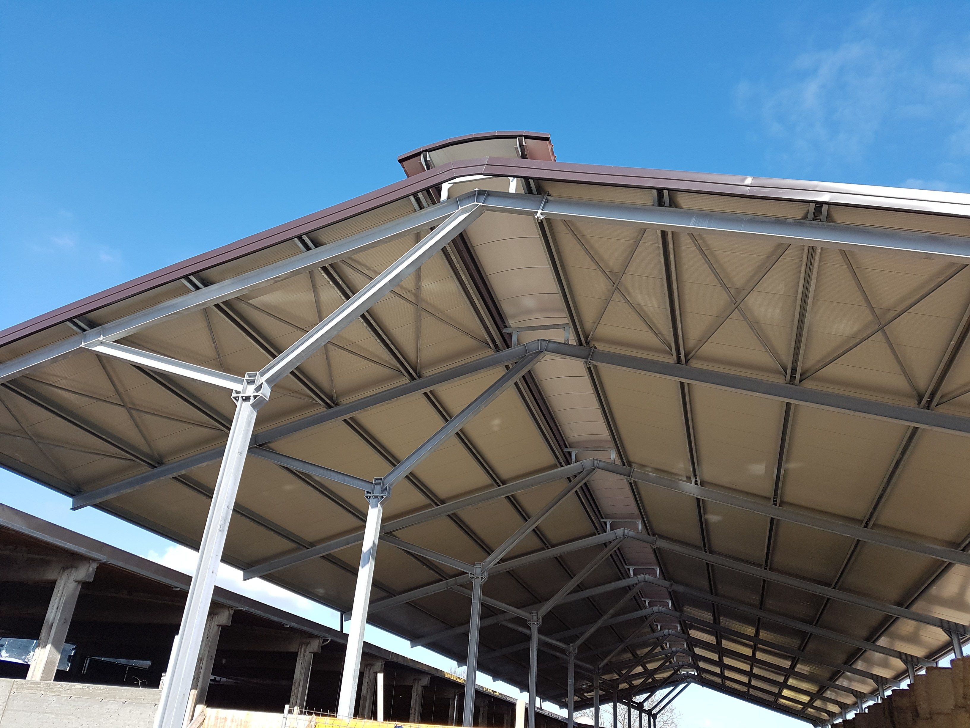Insulated metal panel for roof DELTA 5 By IsolPack