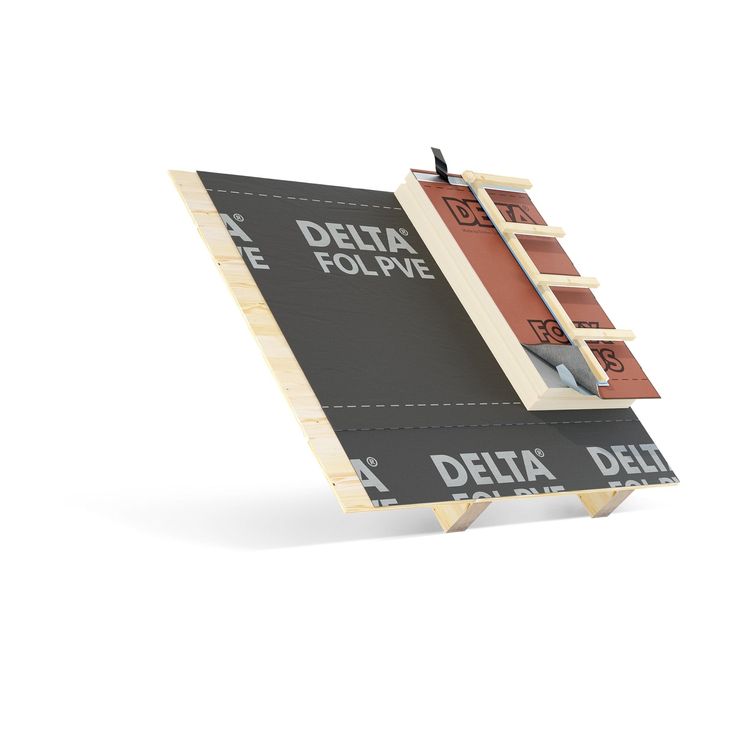 Dampfsperre für Bedachung DELTA® - FOL PVE By DÖRKEN ITALIA