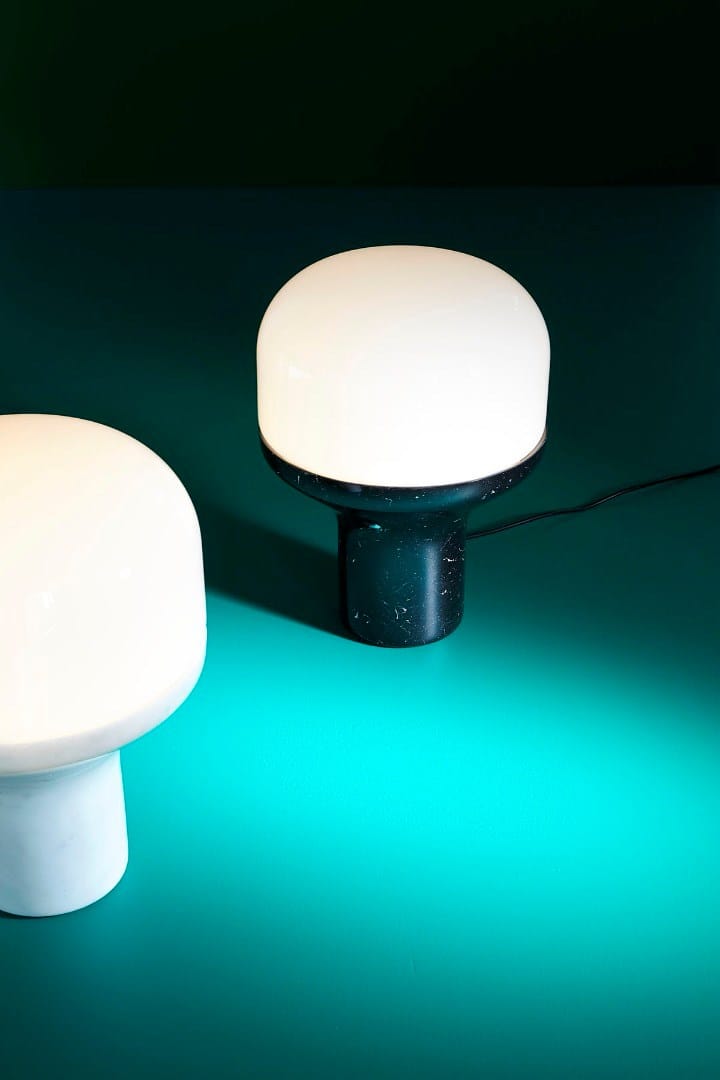 DELUX | Marble table lamp By Martinelli Luce design Studio Natural