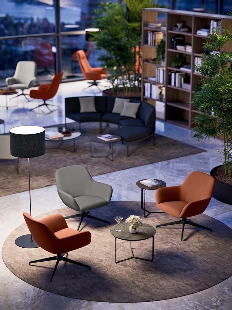 CITY LOUNGE By Quadrifoglio Group design Ciani Design