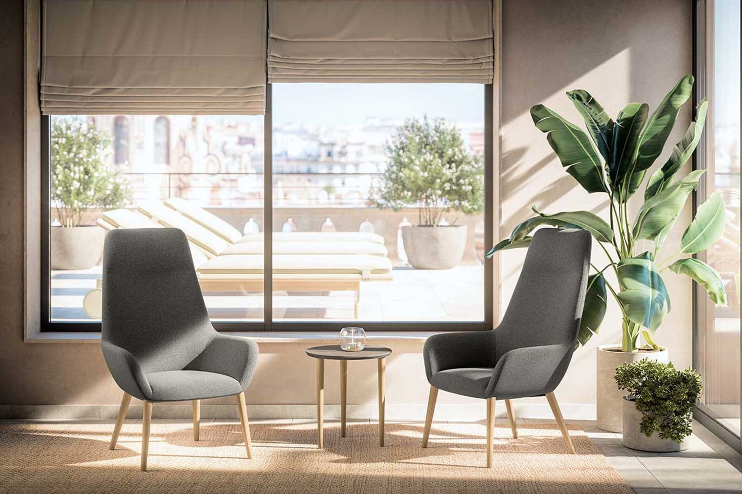 CITY LOUNGE By Quadrifoglio Group design Ciani Design