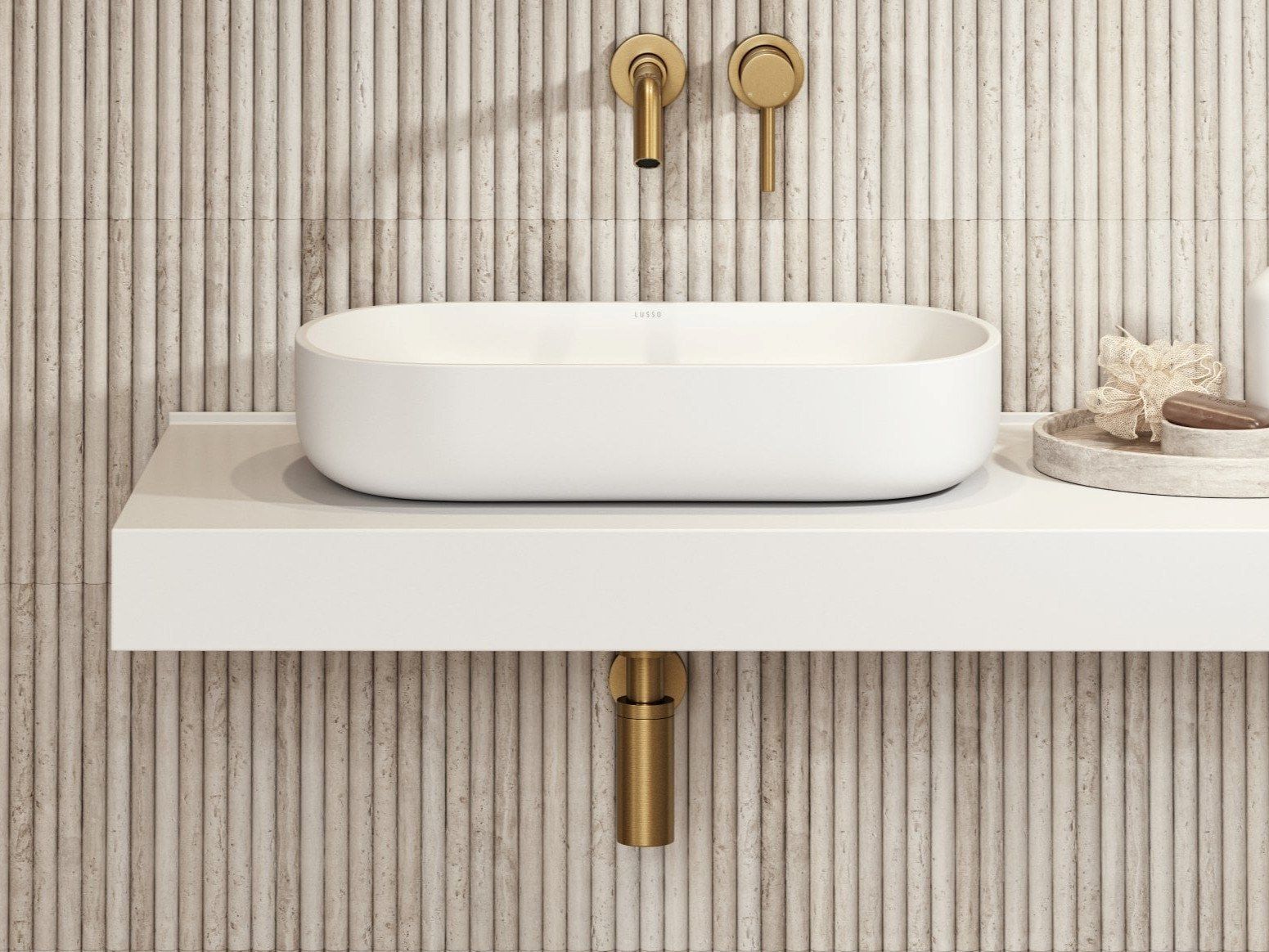 DESIGNO | Lavabo de Resin Stone By LUSSO