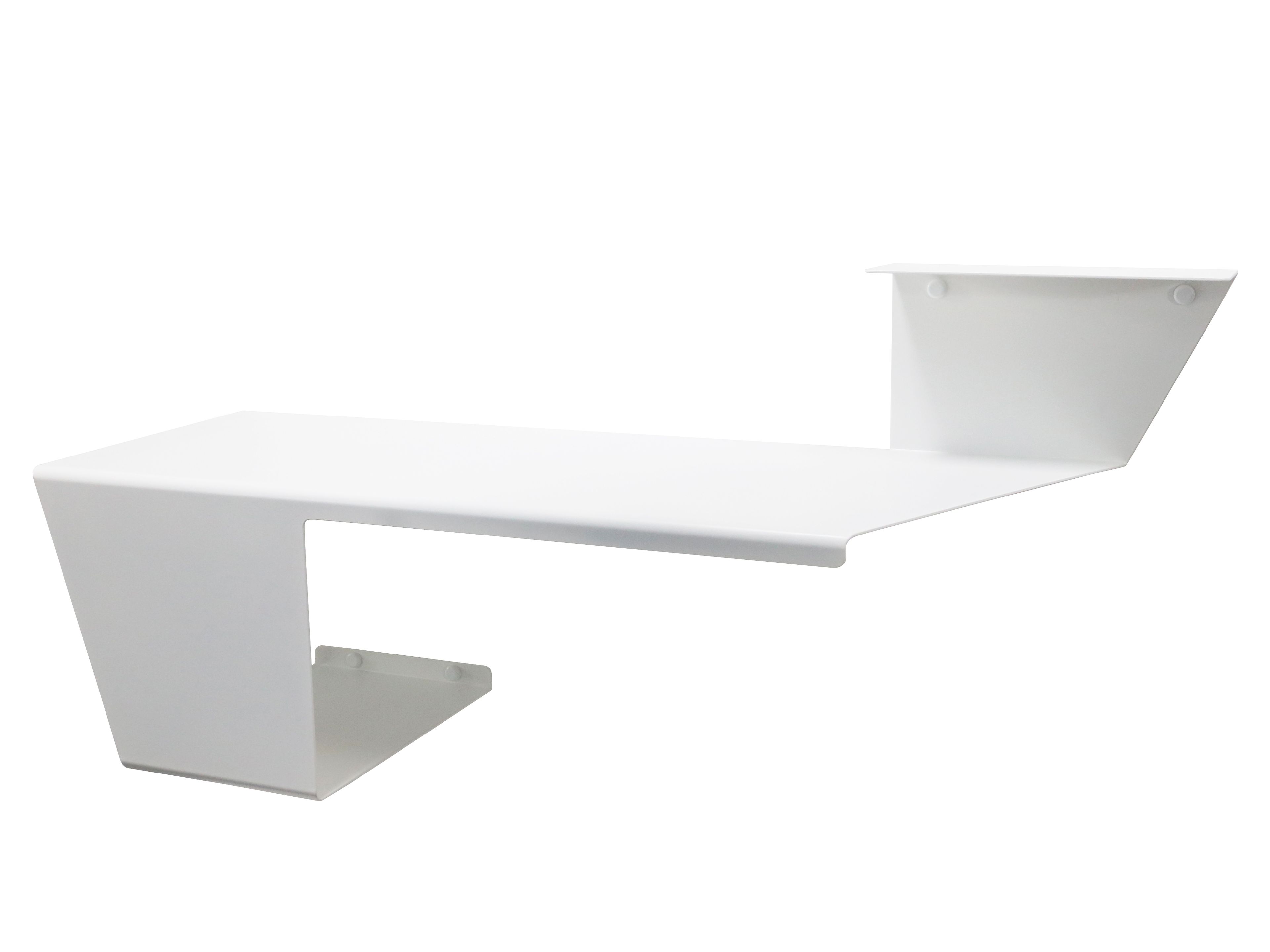 Wall mounted powder coated aluminium secretary desk DESK By Anne Linde ...