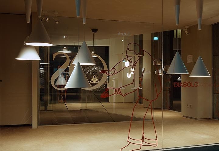 DIABOLO pendant lamp By Flos design Achille Castiglioni