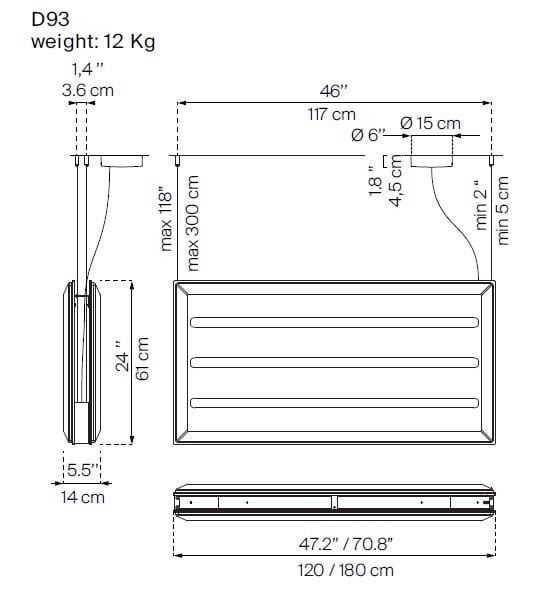 DIADE 吊灯 By LUCEPLAN | design Monica Armani