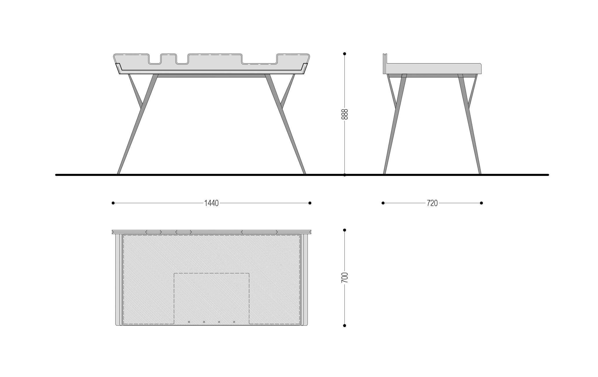 DIAG | Writing desk By Bozzetti design Marek Błażucki