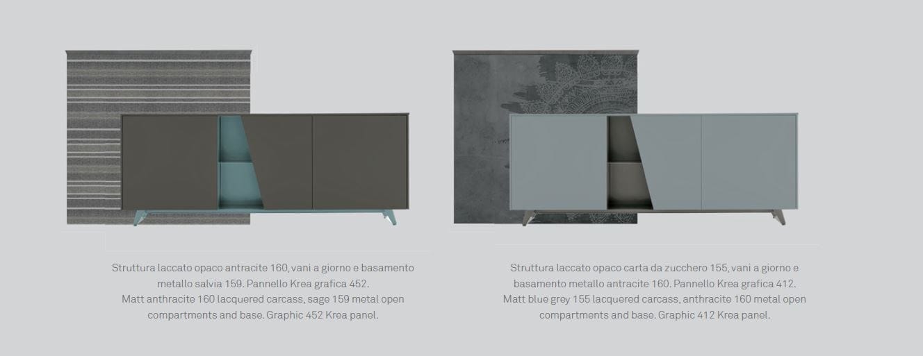 DIAGONAL | Sideboard Diagonal Collection By Gruppo Tomasella