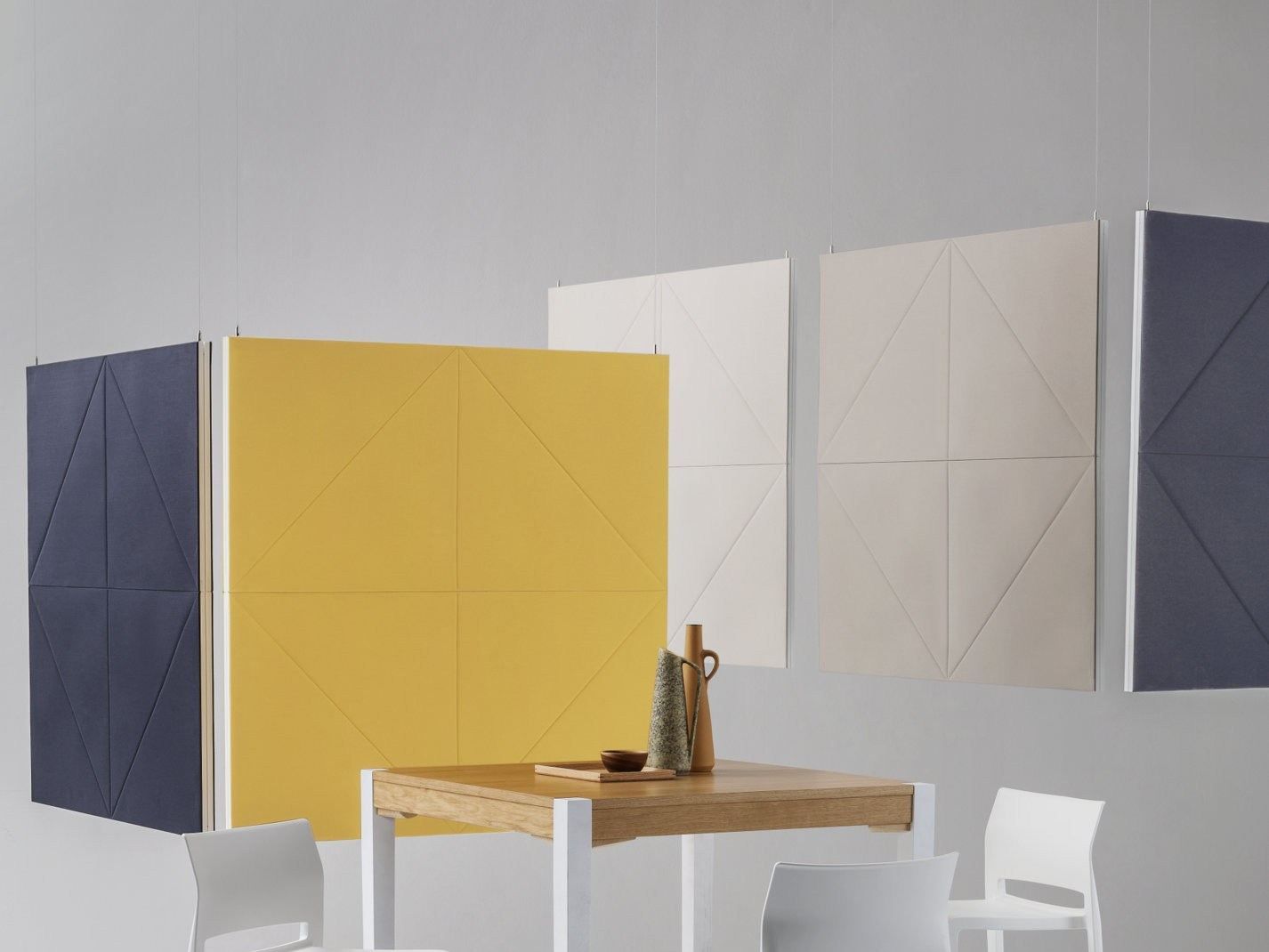 DIAMANTE | Acoustic baffles Diamante Collection By GABER design Eurolinea