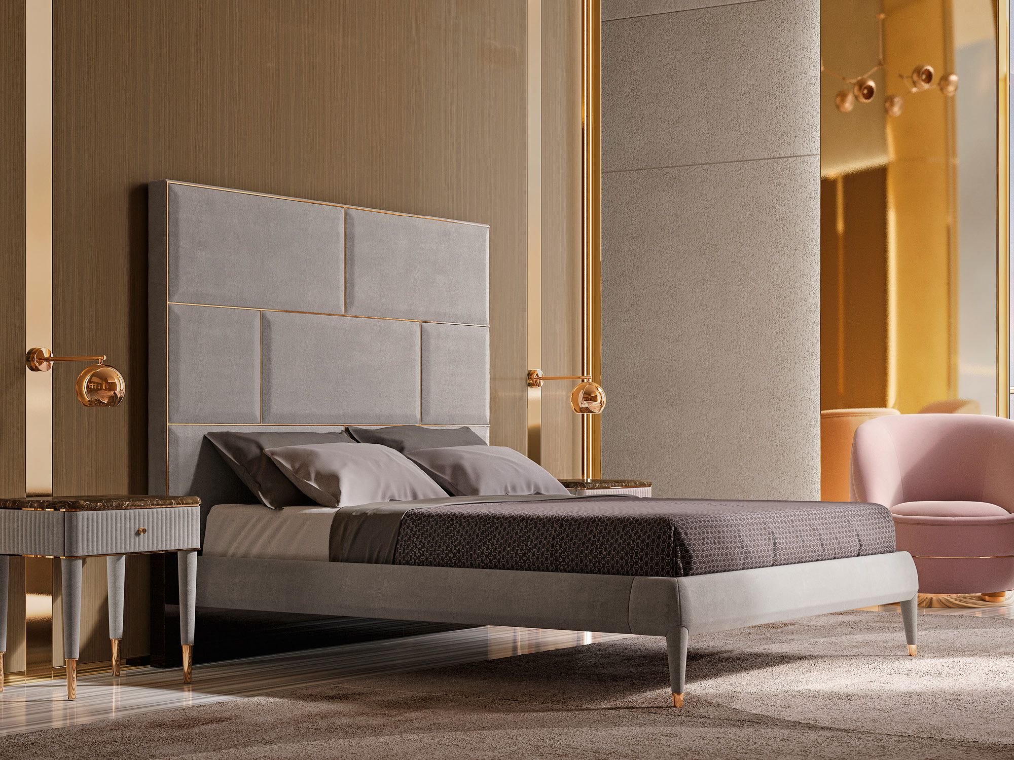 DIAMANTE | Bed By VOLPI