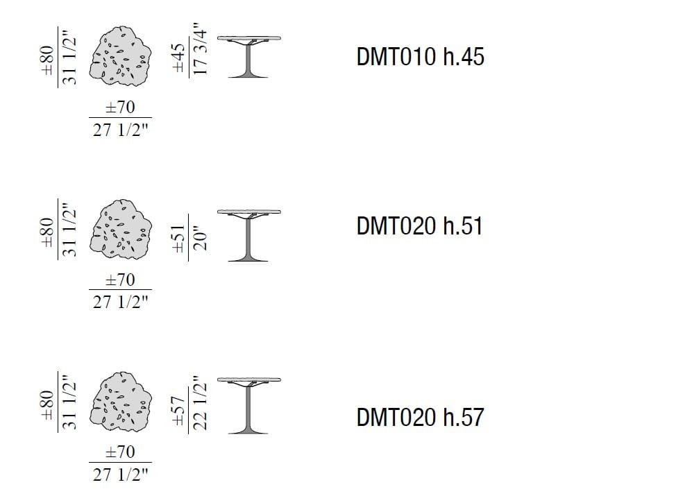 DIAMANTE 茶几 By Edra | design Jacopo Foggini