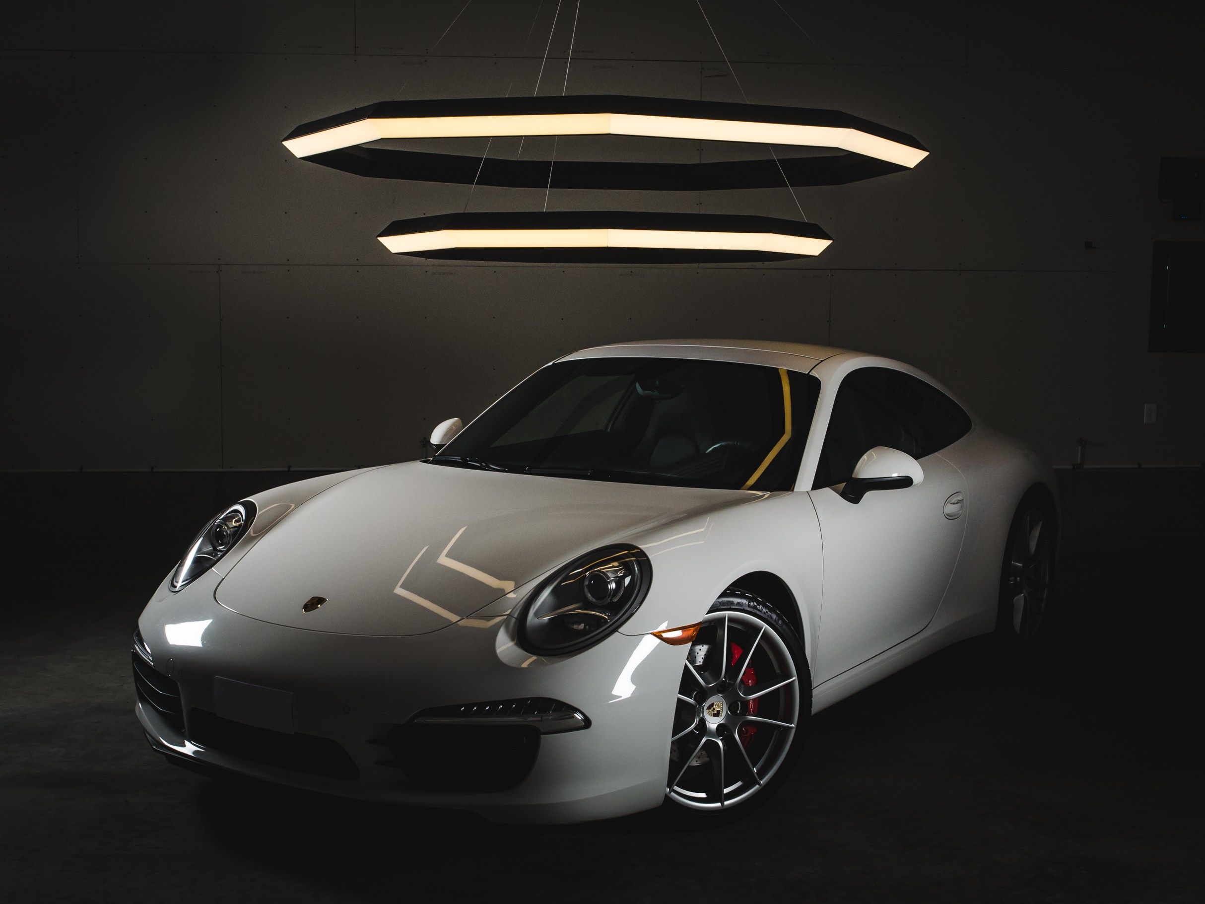 LED direct light pendant lamp with dimmer DIAMOND LUXENNEA By Karice ...