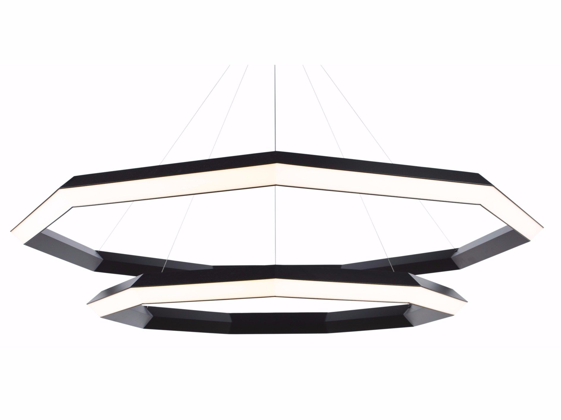 LED direct light pendant lamp with dimmer DIAMOND LUXENNEA By Karice ...