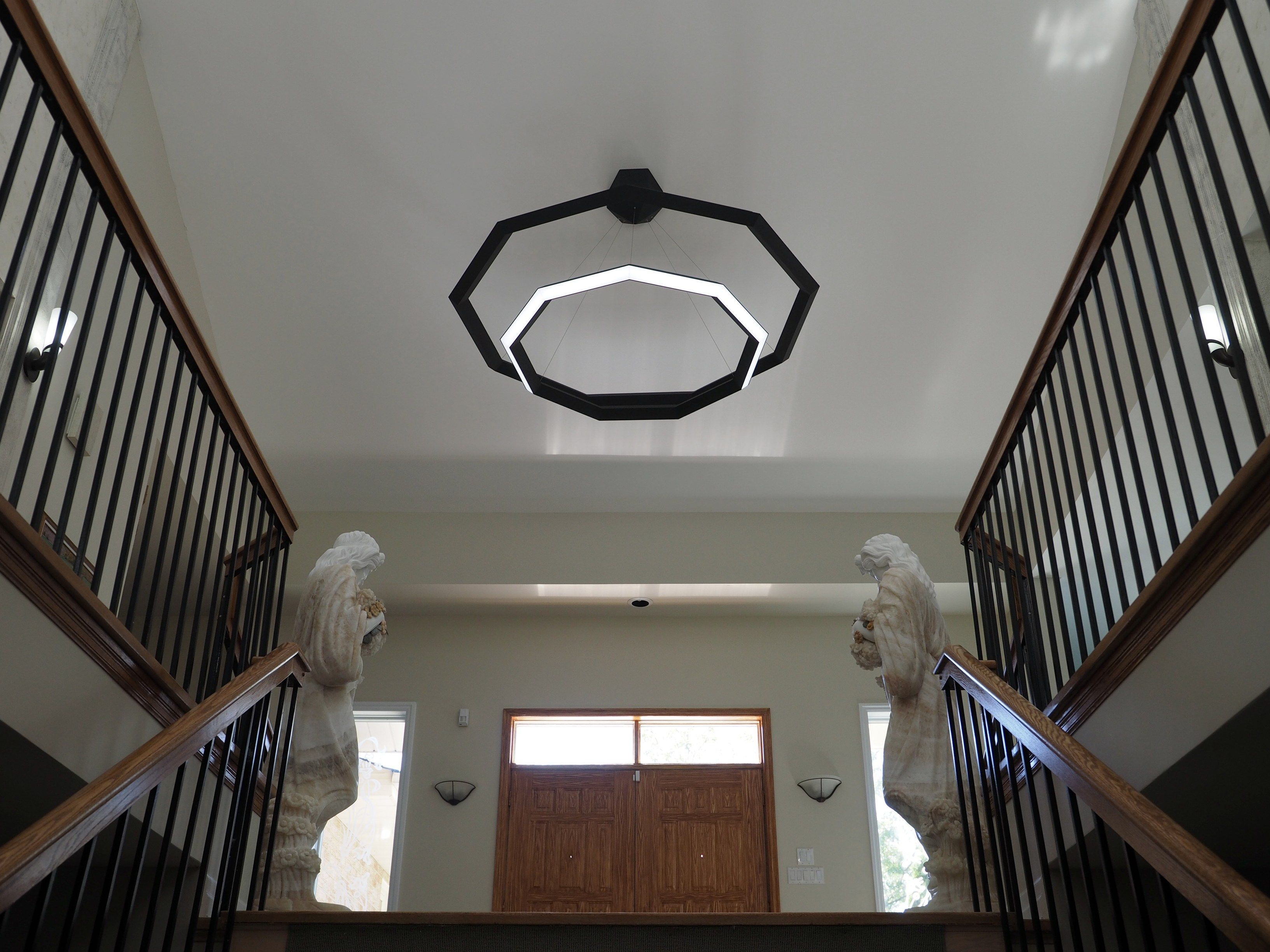 LED direct light pendant lamp with dimmer DIAMOND LUXENNEA By Karice ...