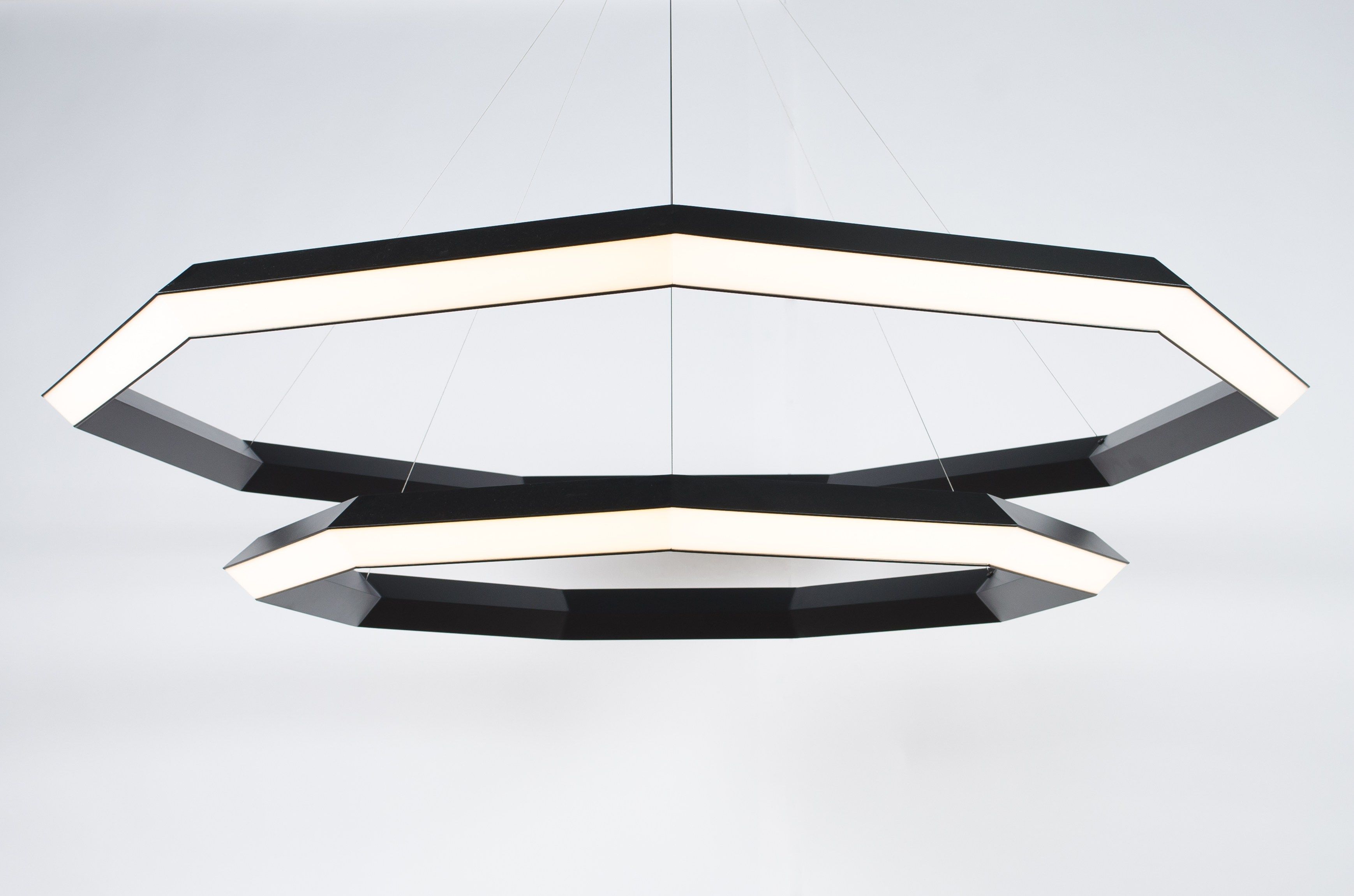 LED direct light pendant lamp with dimmer DIAMOND LUXENNEA By Karice ...