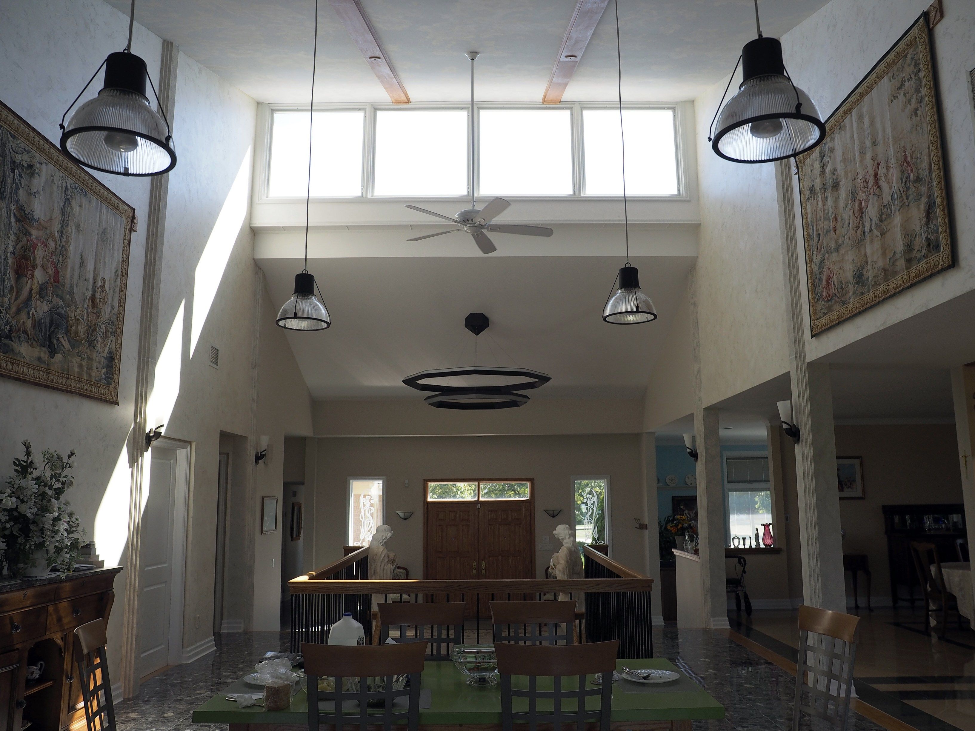 LED direct light pendant lamp with dimmer DIAMOND LUXENNEA By Karice ...