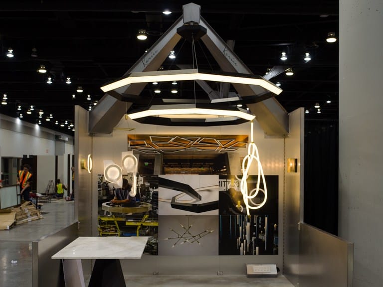 LED direct light pendant lamp with dimmer DIAMOND LUXENNEA By Karice ...