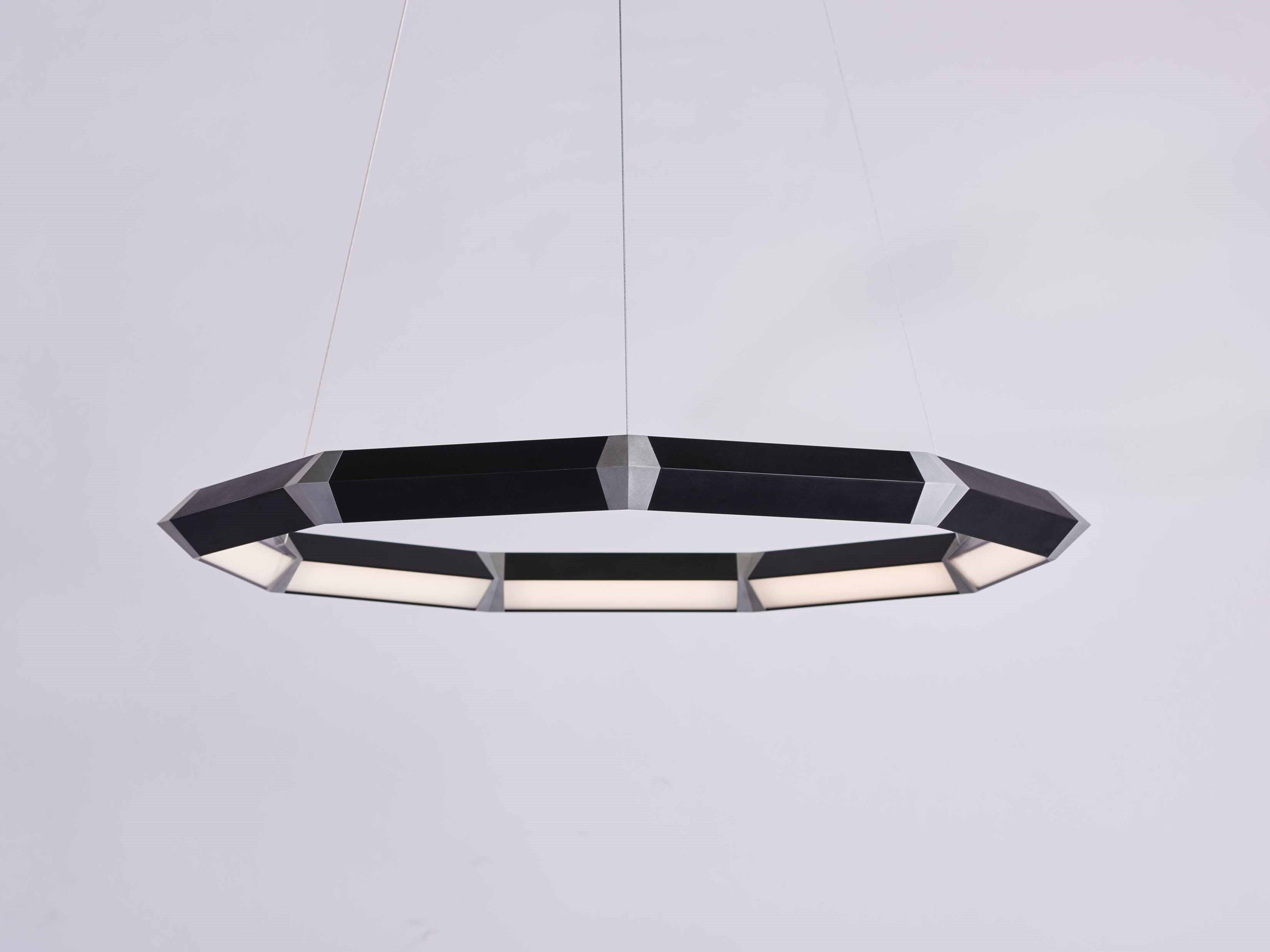 LED direct light metal pendant lamp DIAMOND LUXENNEA M-SERIES By Karice ...
