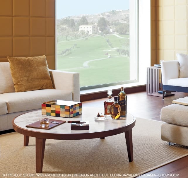 DIDA | Round coffee table Dida Collection By Flexform