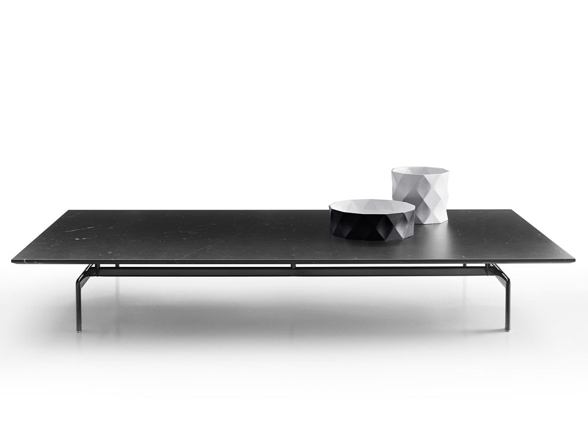 DIESIS Low rectangular marble coffee table By B&B Italia | design ...