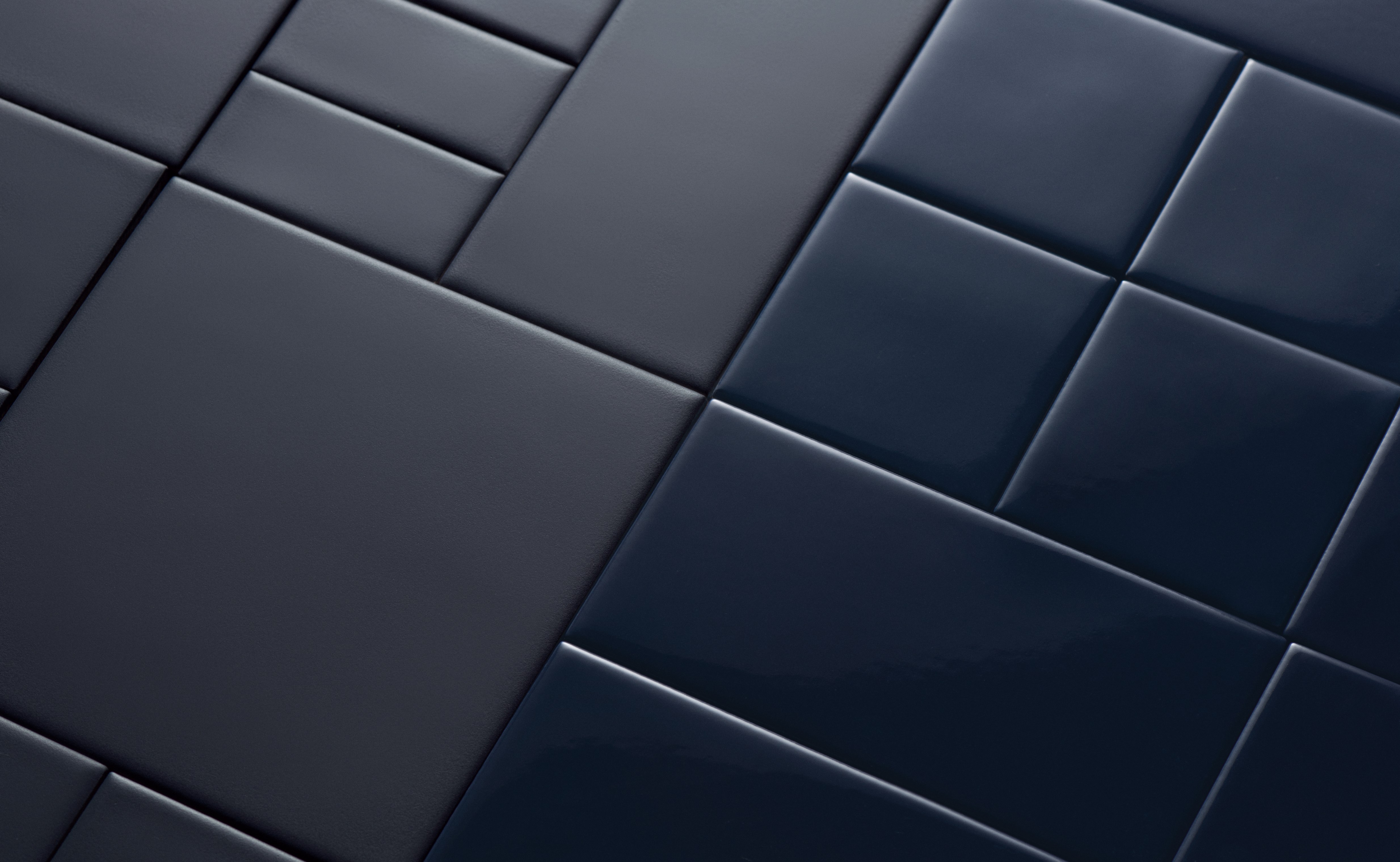DIN DARK BLUE MATT Glazed stoneware wall/floor tiles By Mutina | design ...