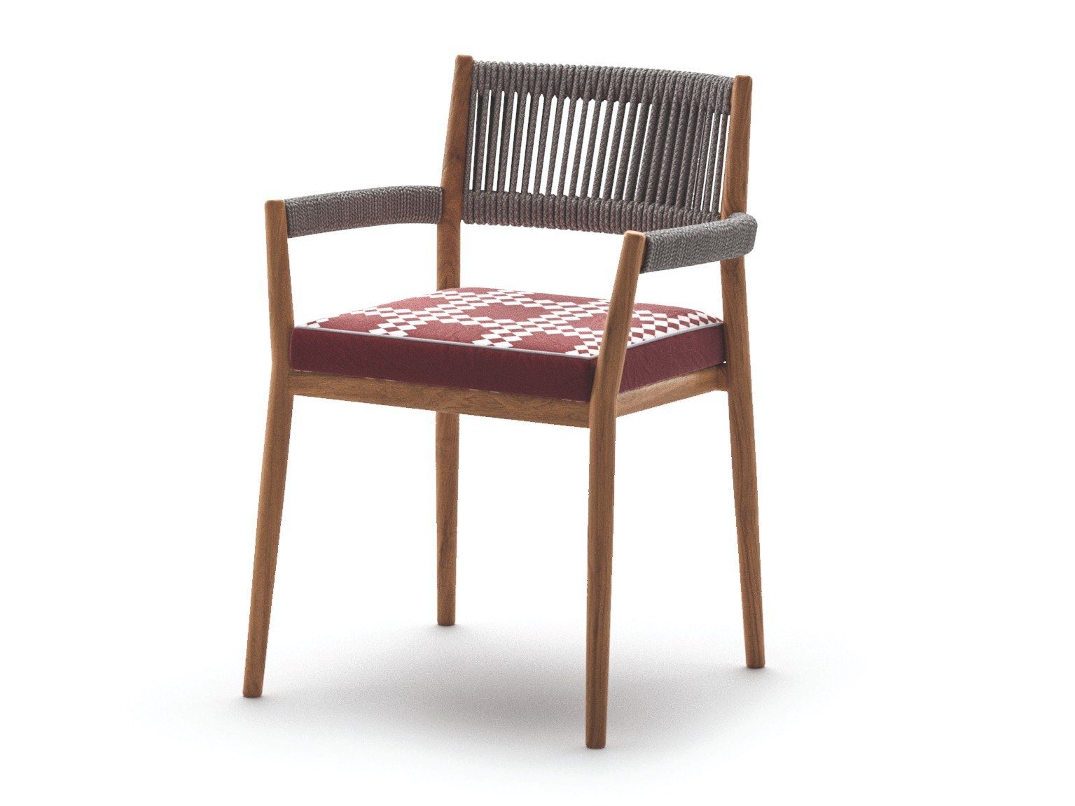 DINE OUT CHAIR Teak garden chair with armrests By Cassina | design ...