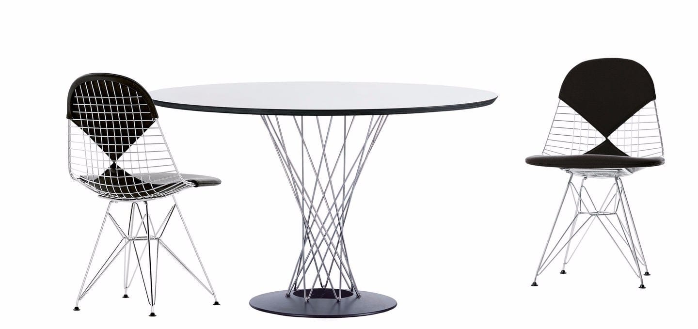 DINING TABLE Round dining table By Vitra | design Isamu Noguchi