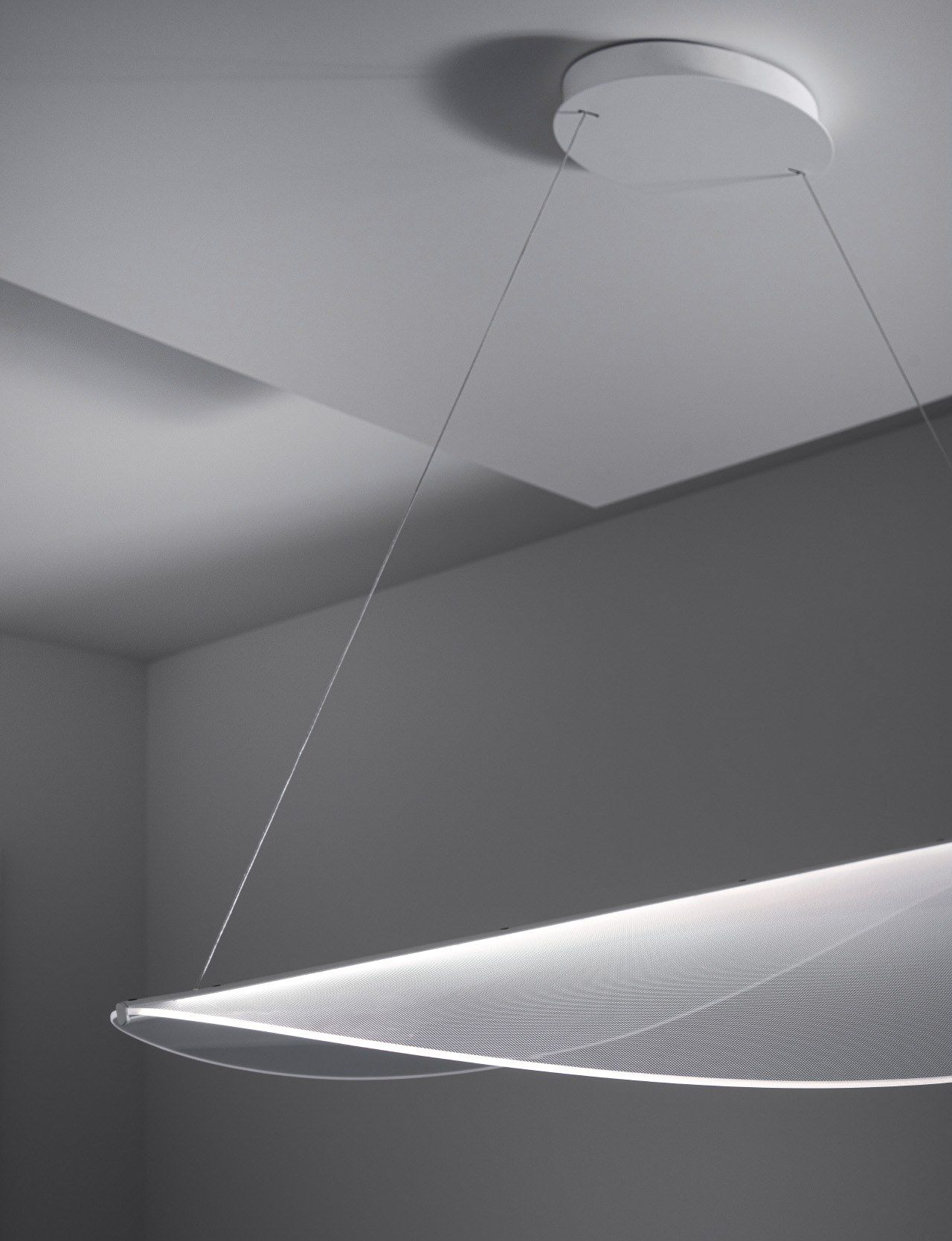 DIPHY_ICON LED PMMA pendant lamp By Stilnovo | design Mirco Crosatto