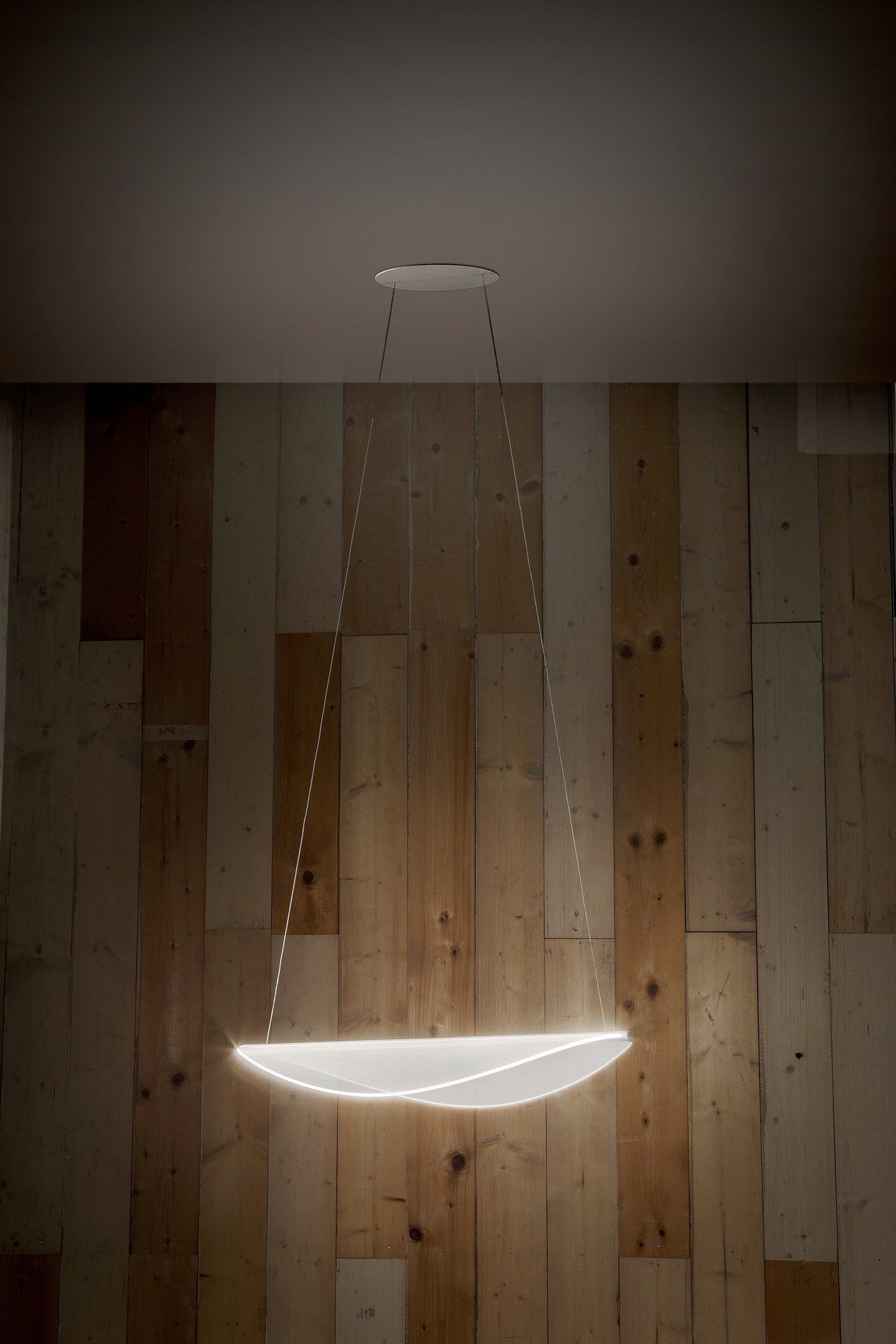 Lampada a sospensione a LED in PMMA DIPHY_P1 Collezione Diphy By Stilnovo