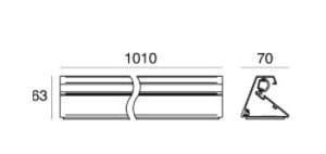 DIRIGO Linear lighting profile By Linea Light Group