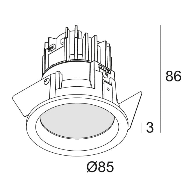 DIRO GT | Outdoor spotlight Diro Collection By Delta Light
