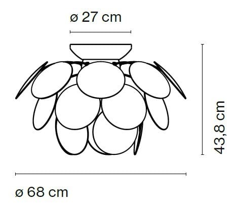 DISCOCÓ C 吸顶灯 By Marset | design Christophe Mathieu