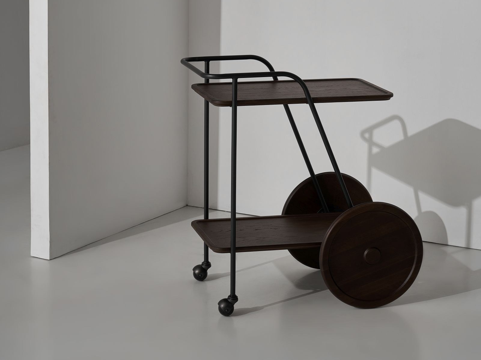DISTRIKT Wooden food trolley By District Eight