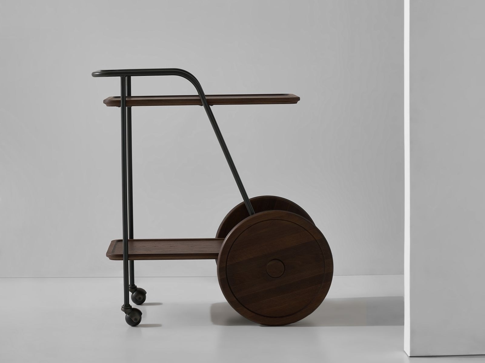 DISTRIKT Wooden food trolley By District Eight