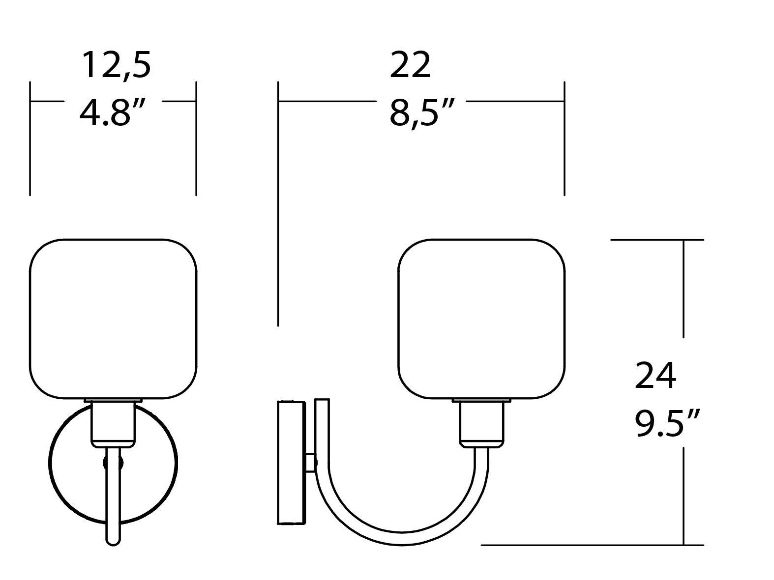 DIVA | Wall lamp Diva Collection By SP Light and Design