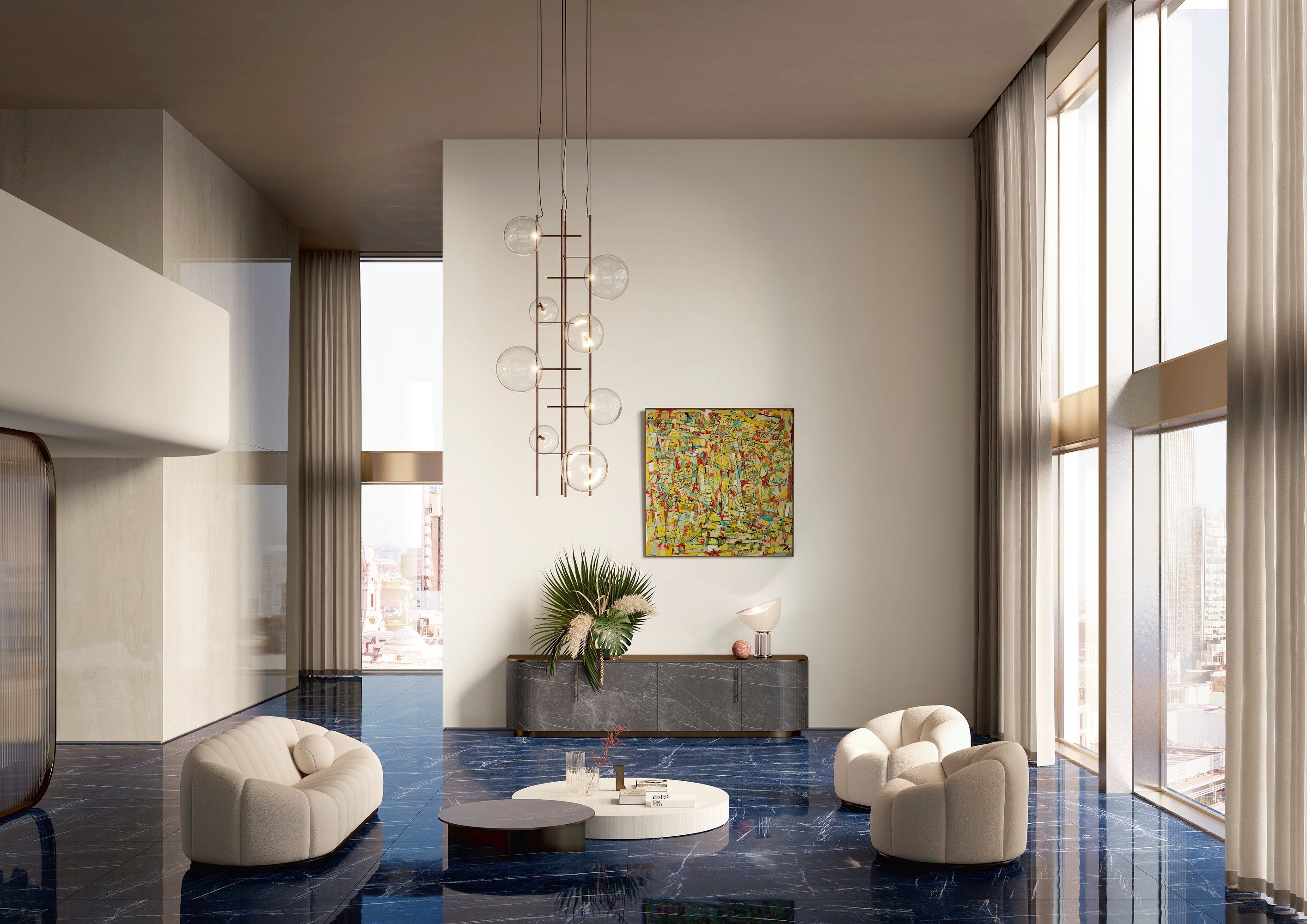 DIVINE BLUE flooring By Fiandre Architectural Surfaces