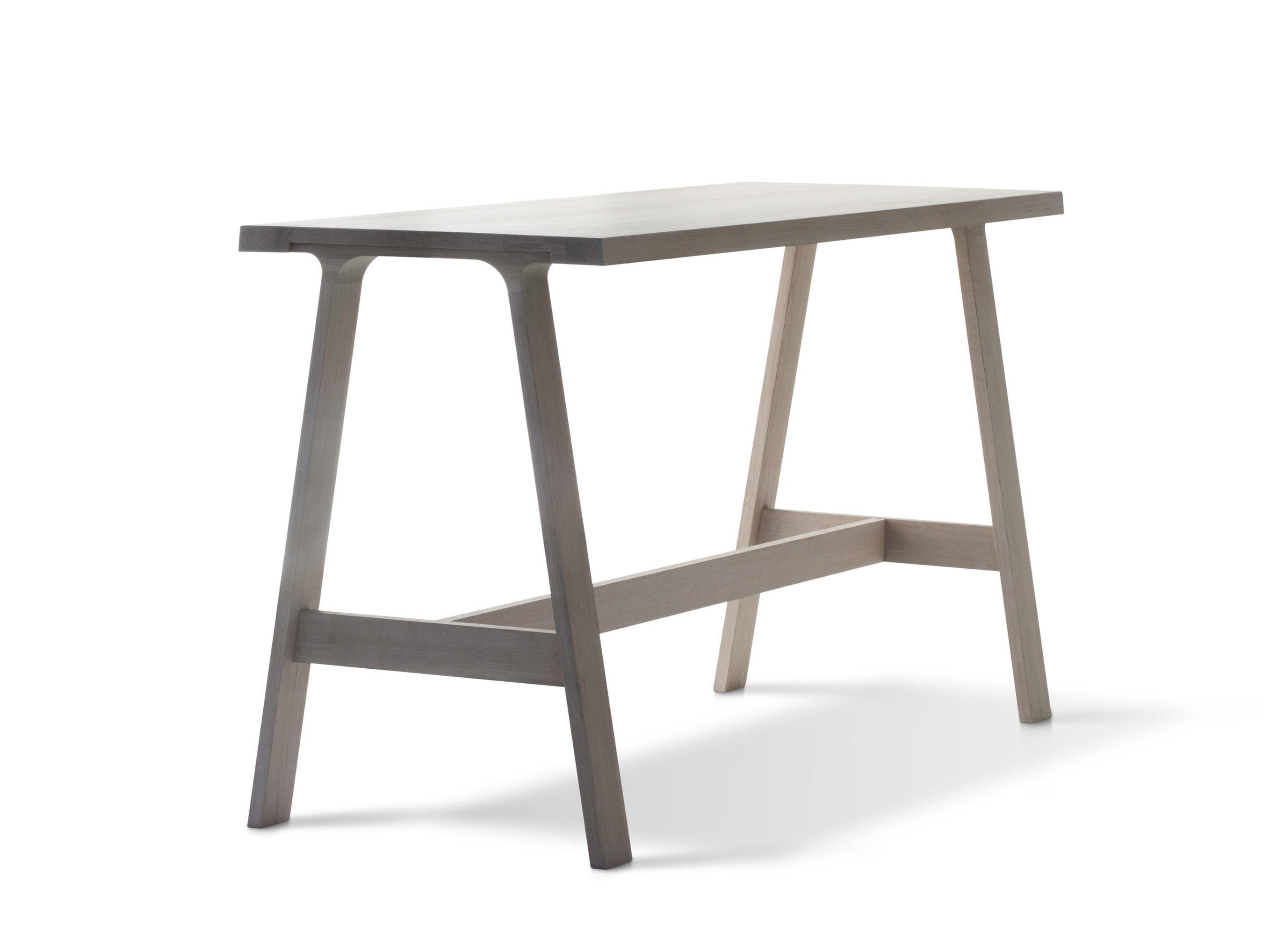 DOBLE BAR Rectangular solid wood high table By Montis | design Gijs ...