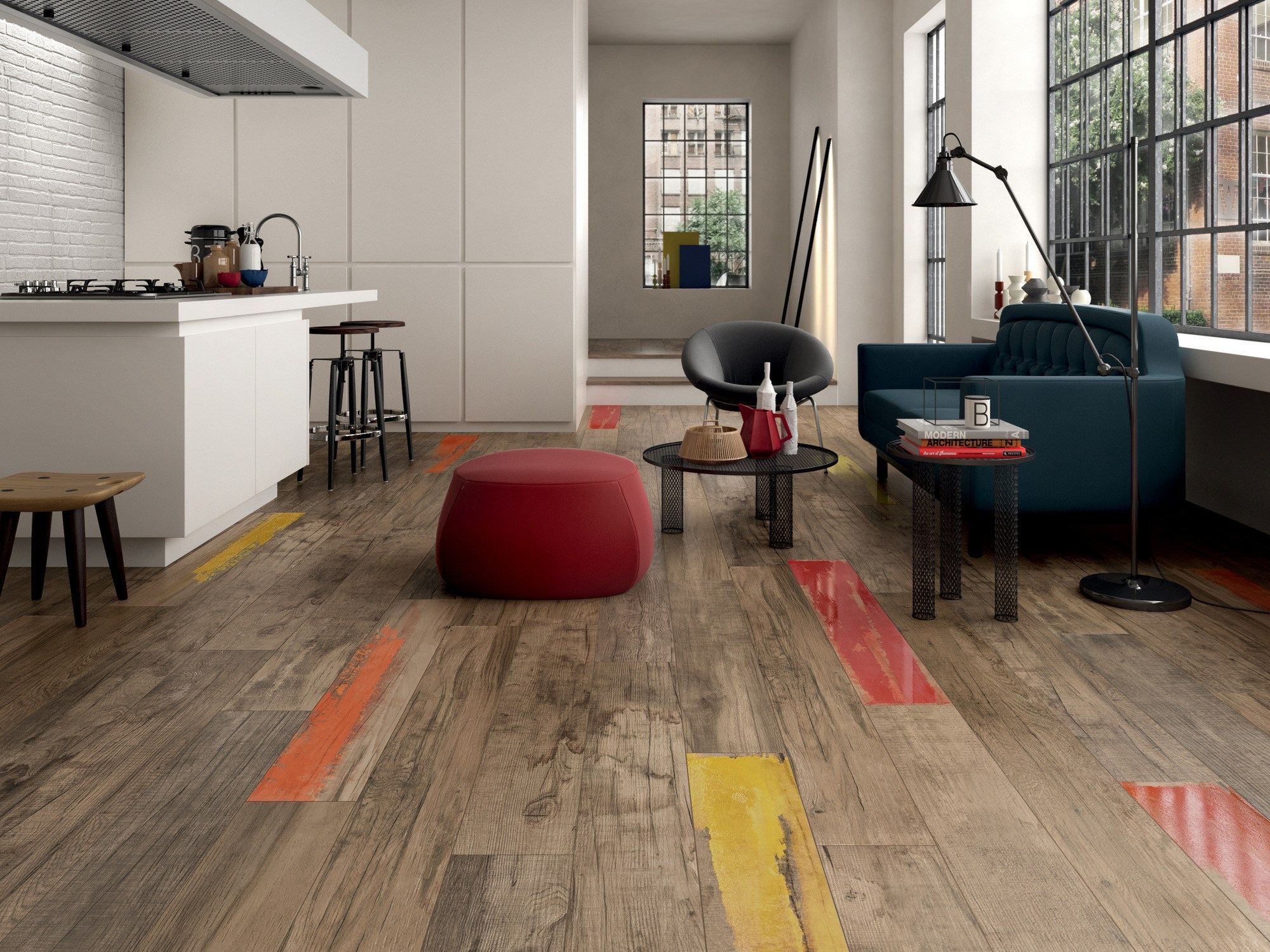 Porcelain stoneware wall/floor tiles DOLPHIN By ABK