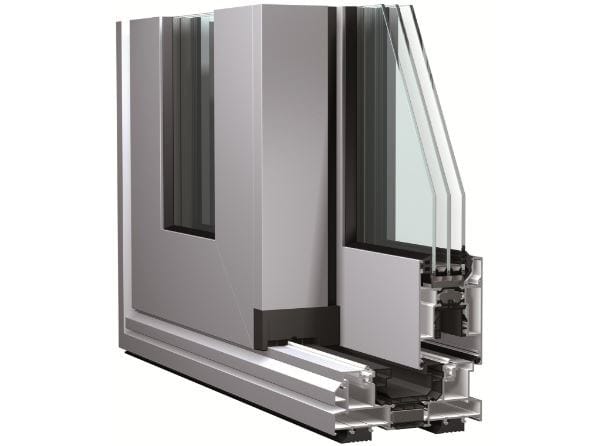 DOMAL SLIDE C160 Glass and aluminium sliding window By DOMAL