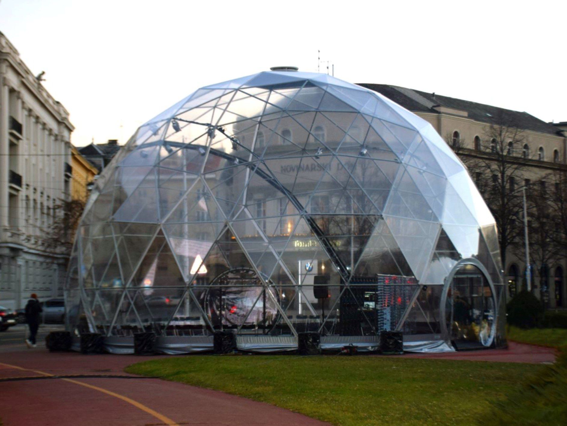 DOME 14 Tensile structure By Kupole