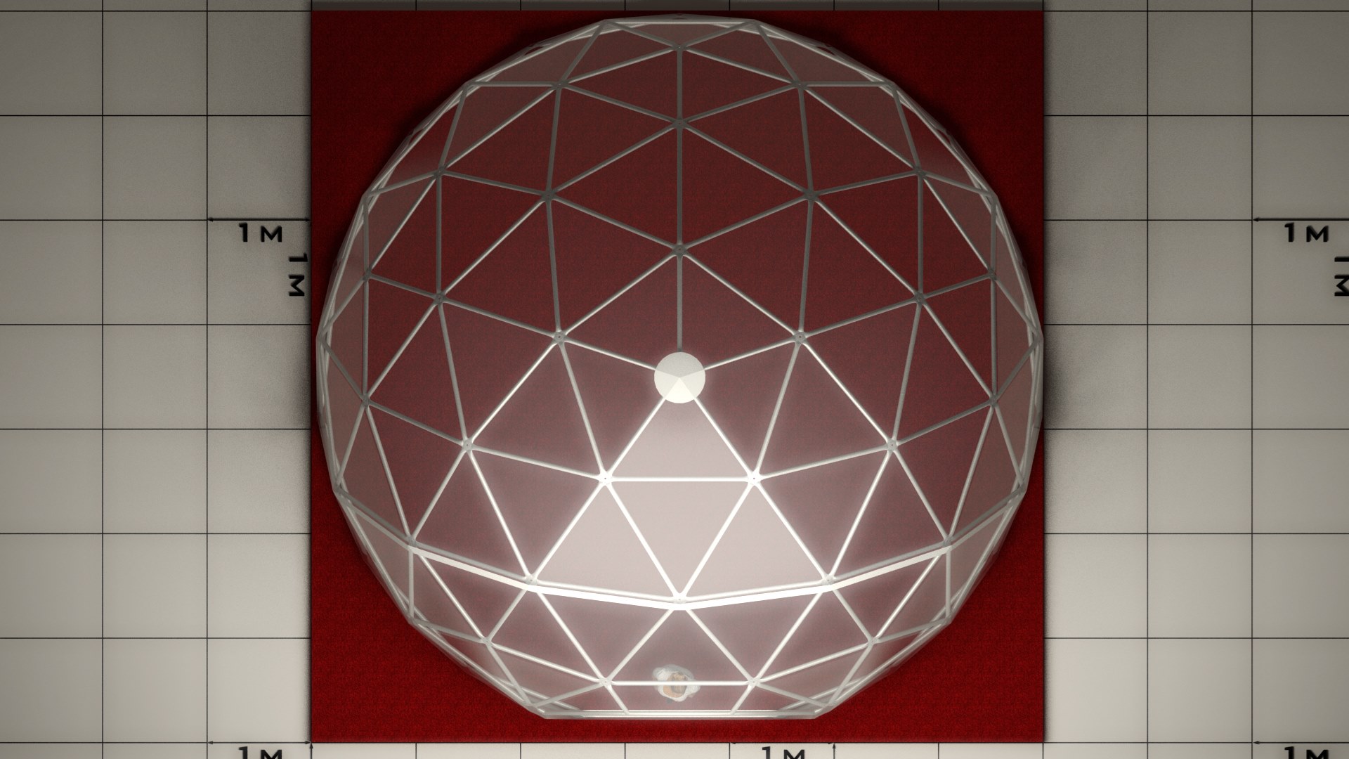 Cupola geodetica / tenda glamping in acciaio e PVC DOME 7 - Kupole ...