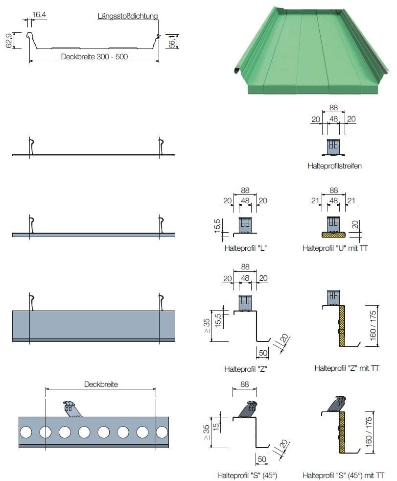 Panel y chapa metáliao para cubiertas DOMITEC® ROOF By DOMICO
